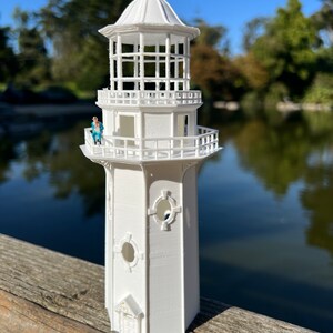 Miniature Victorian #10 Lighthouse Tower HO Scale 1:87 White - Etsy