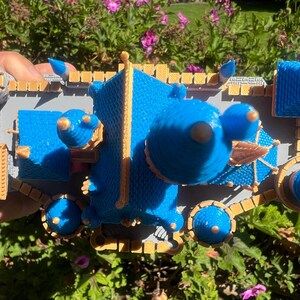 COLOR Miniature Neuschwanstein Sleeping Castle Miniature 40 White Ho ...