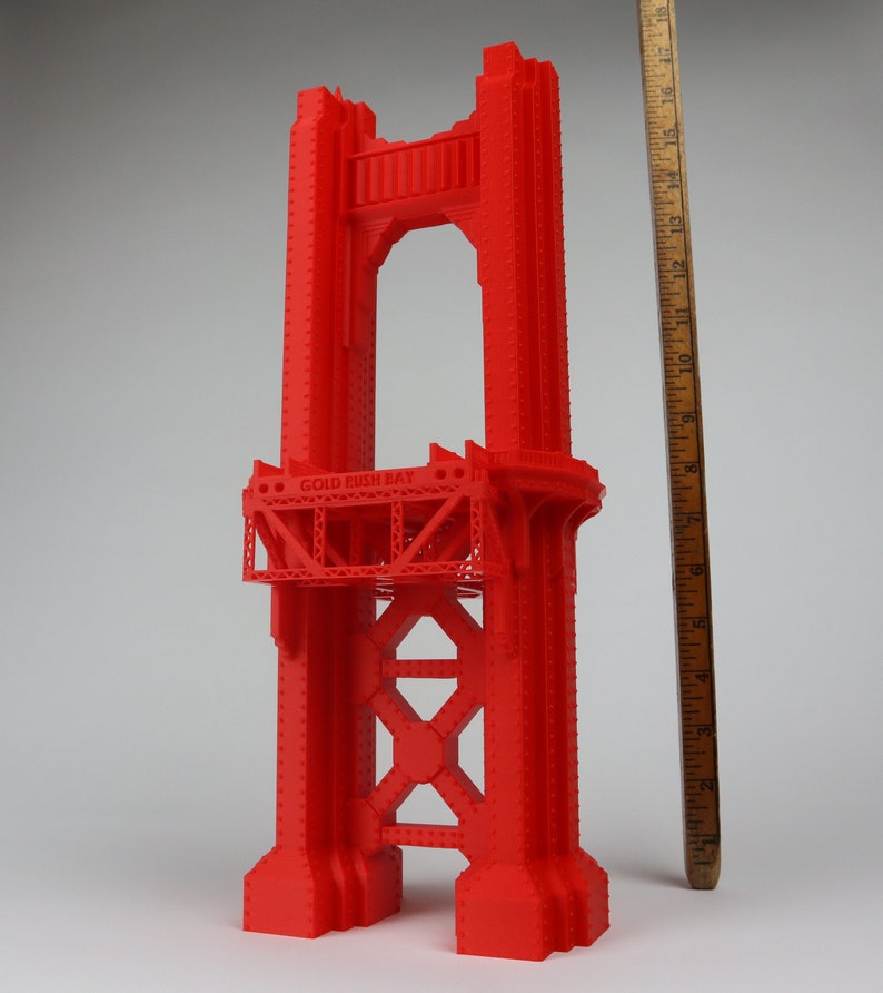 Miniature Scale Model San Francisco Golden Gate Bridge | Etsy