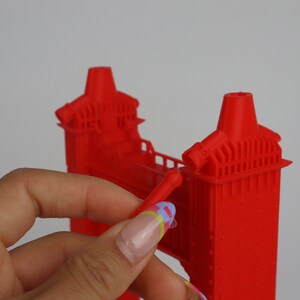 Miniature Scale Model San Francisco Golden Gate Bridge (ho-scale ...