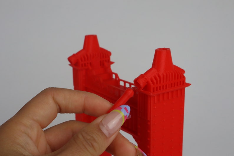 Miniature Scale Model San Francisco Golden Gate Bridge | Etsy