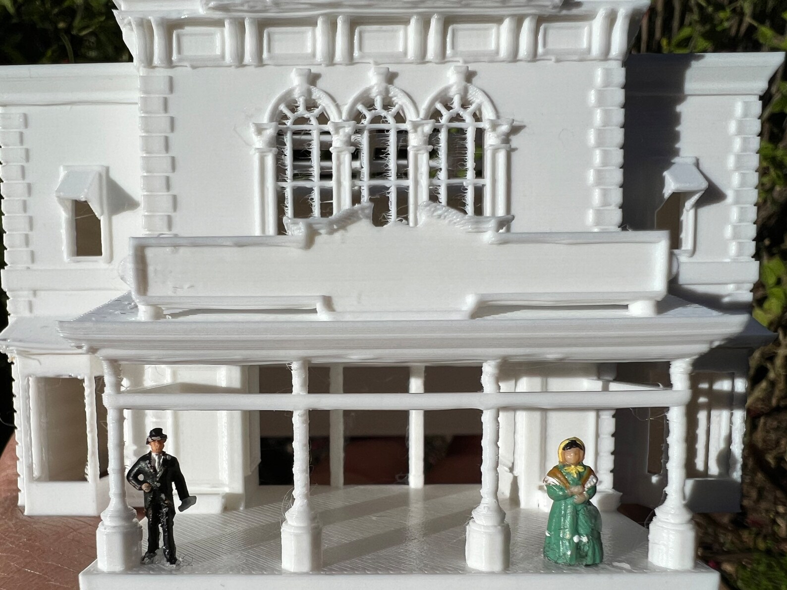 Gold Rush Bay N-scale Victorian Opera House Miniature Built 1:160 ...