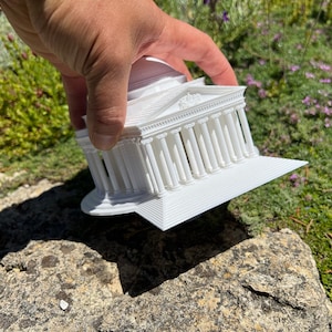 Small N-scale Miniature JEFFERSON MEMORIAL Washington DC Capitol ...