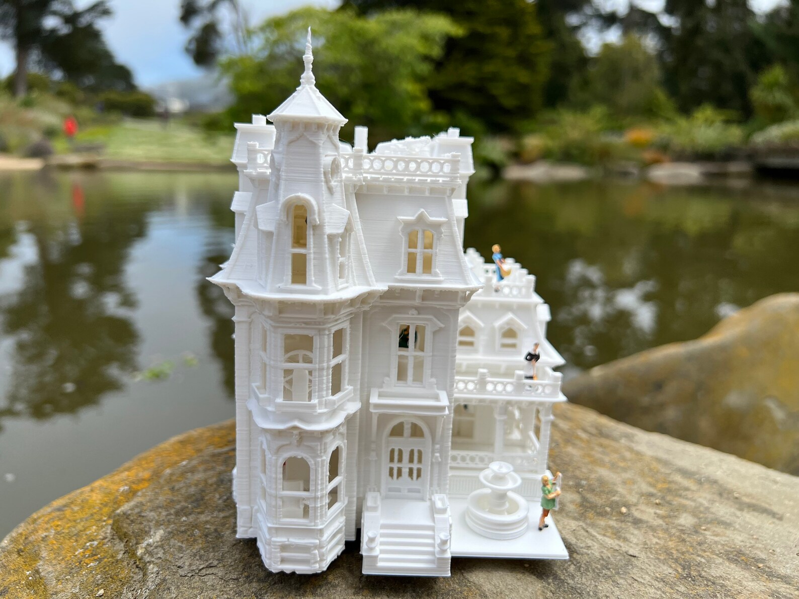 Victorian Miniature 14 captain Hightower Mansion - Etsy