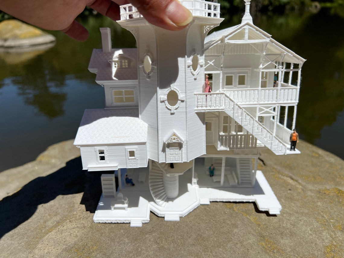 Miniature Victorian 10 Lighthouse Train Layout HO Scale - Etsy