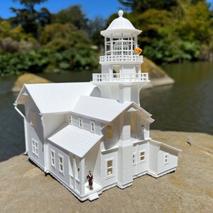 Miniature Victorian #10 Lighthouse Train Layout HO Scale - Etsy