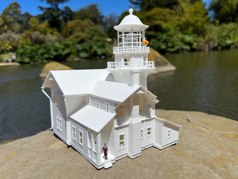 Miniature Victorian 10 Lighthouse Train Layout HO Scale - Etsy