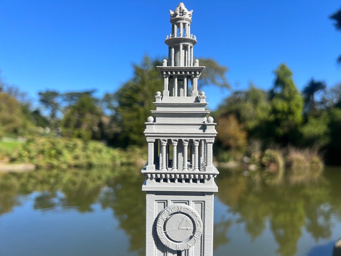 Miniature SF Ferry/train Station & Clock Tower N (1/160) Scale for ...