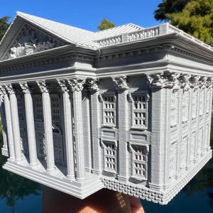 Small Miniature First Bank of the United States Hamilton N-scale 1:150 ...