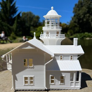 Miniature Victorian #10 Lighthouse Train Layout HO Scale - Etsy