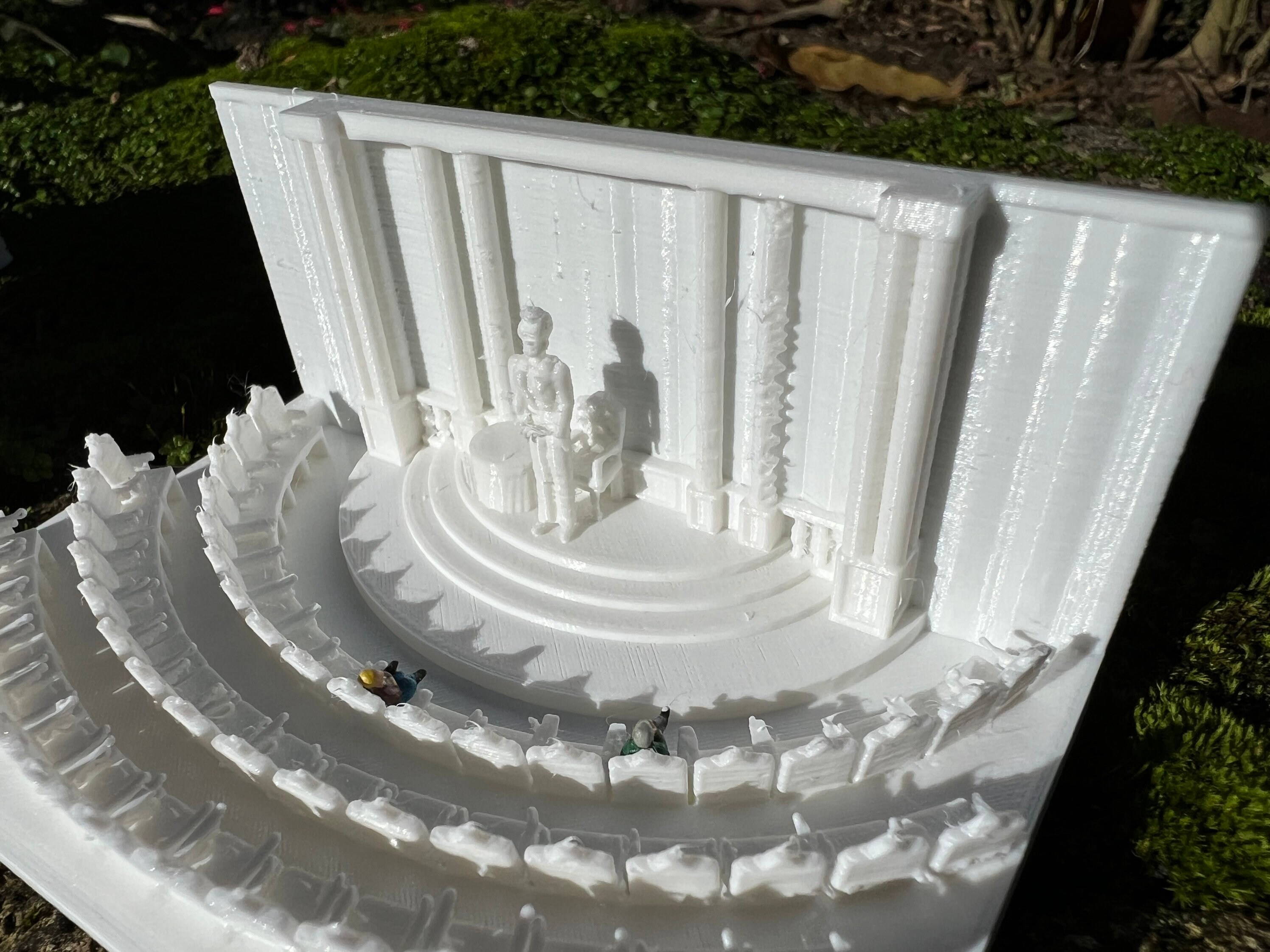 Gold Rush Bay N-scale Victorian Opera House Miniature Built 1:160 ...