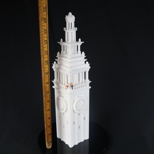 Miniature Clock Tower HO Scale for Train Model White - Etsy