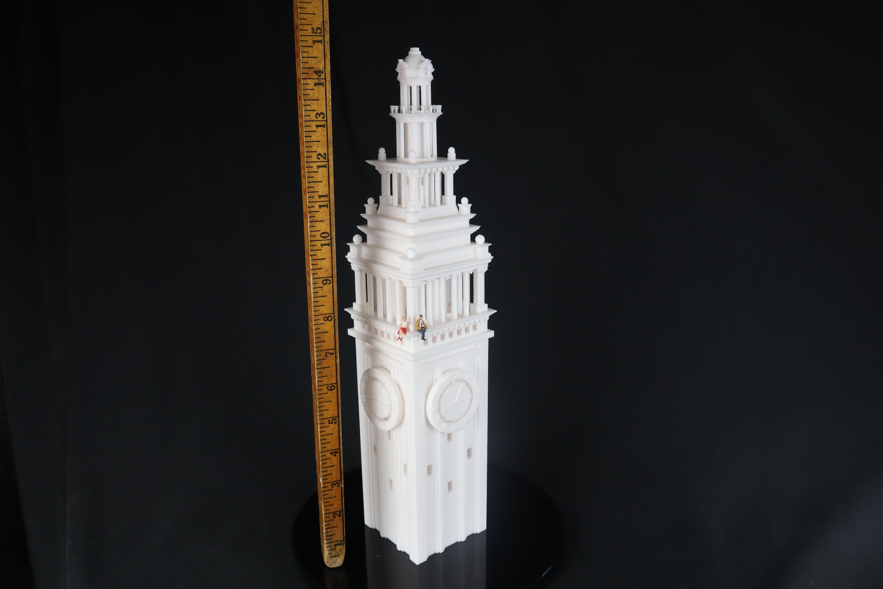 Miniature Clock Tower HO Scale for Train Model White - Etsy