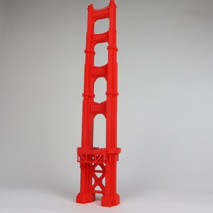 Miniature Scale Model San Francisco Golden Gate Bridge (n-scale Figures ...