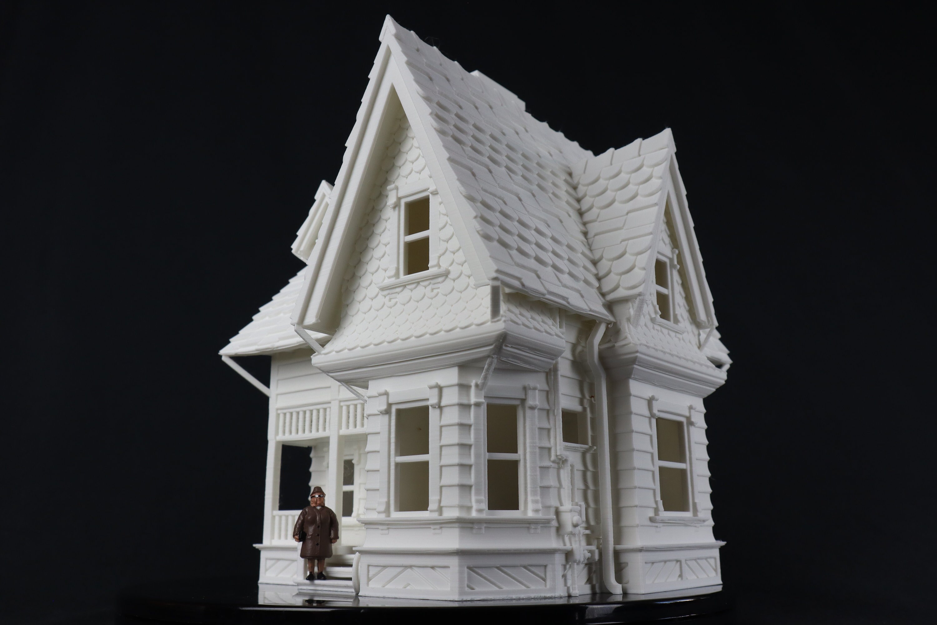 LARGE Carl's Victorian House O-scale 1:48 Shell (figures Not Included ...