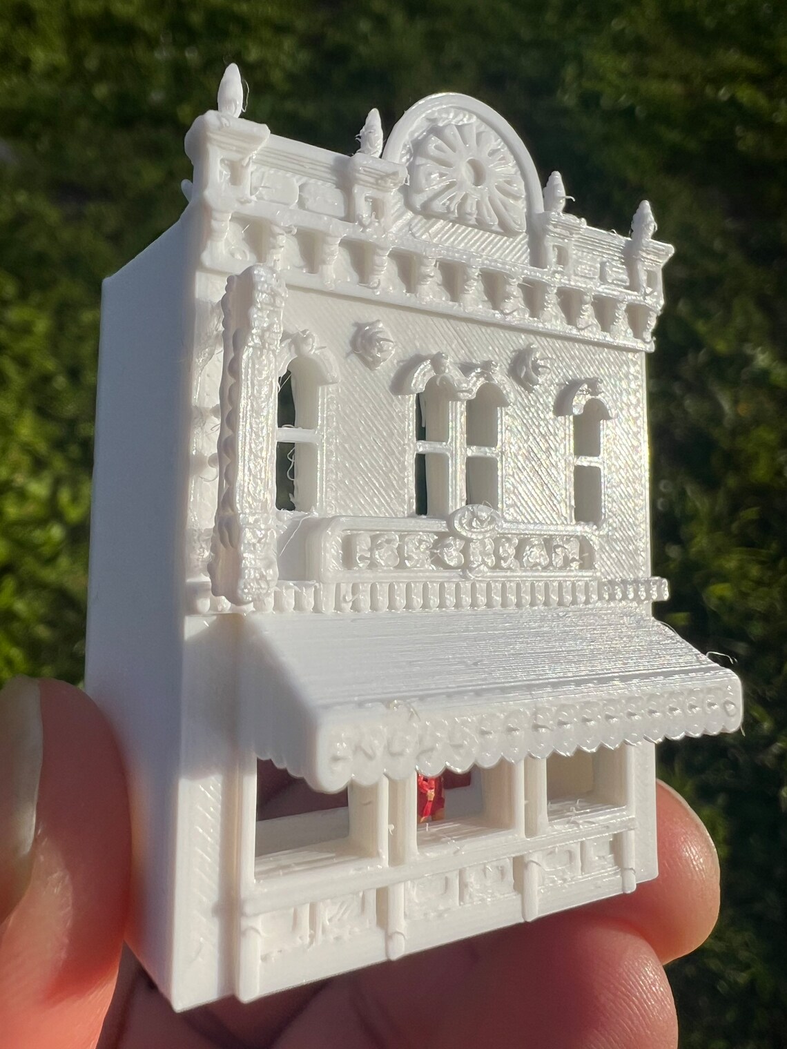 Miniature N-scale Victorian Main Street Ice Cream Parlor - Etsy