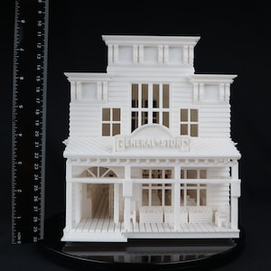 Large O-scale 1:48 Miniature Old West Frontier General Store Built ...