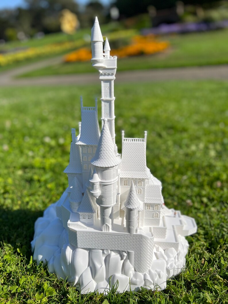 Large Beast Castle HO 1/87 Scale House Beauty - Etsy