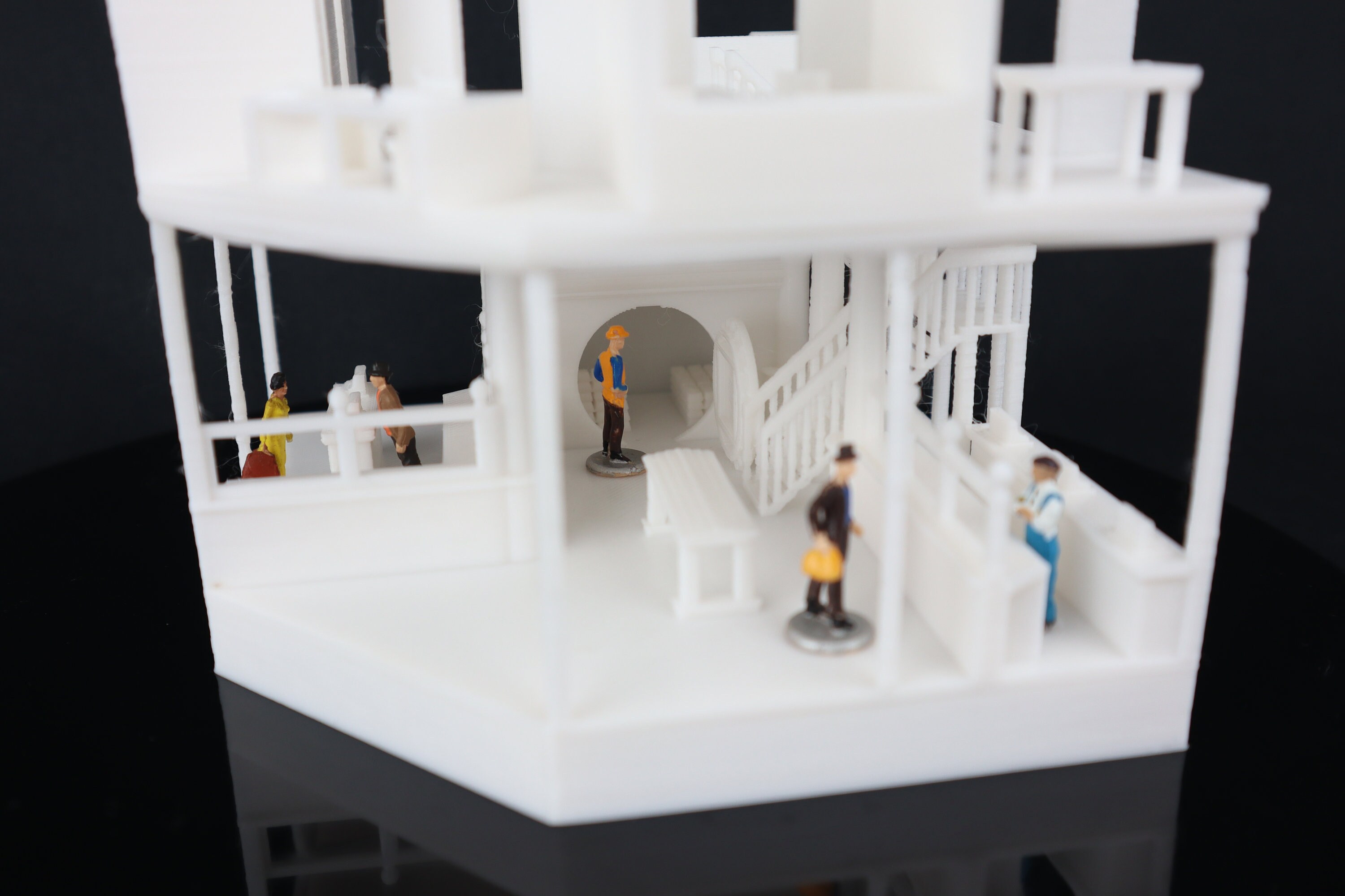 Gold Rush Bay Ho-scale APG Bank Classical Beaux-arts Built - Etsy