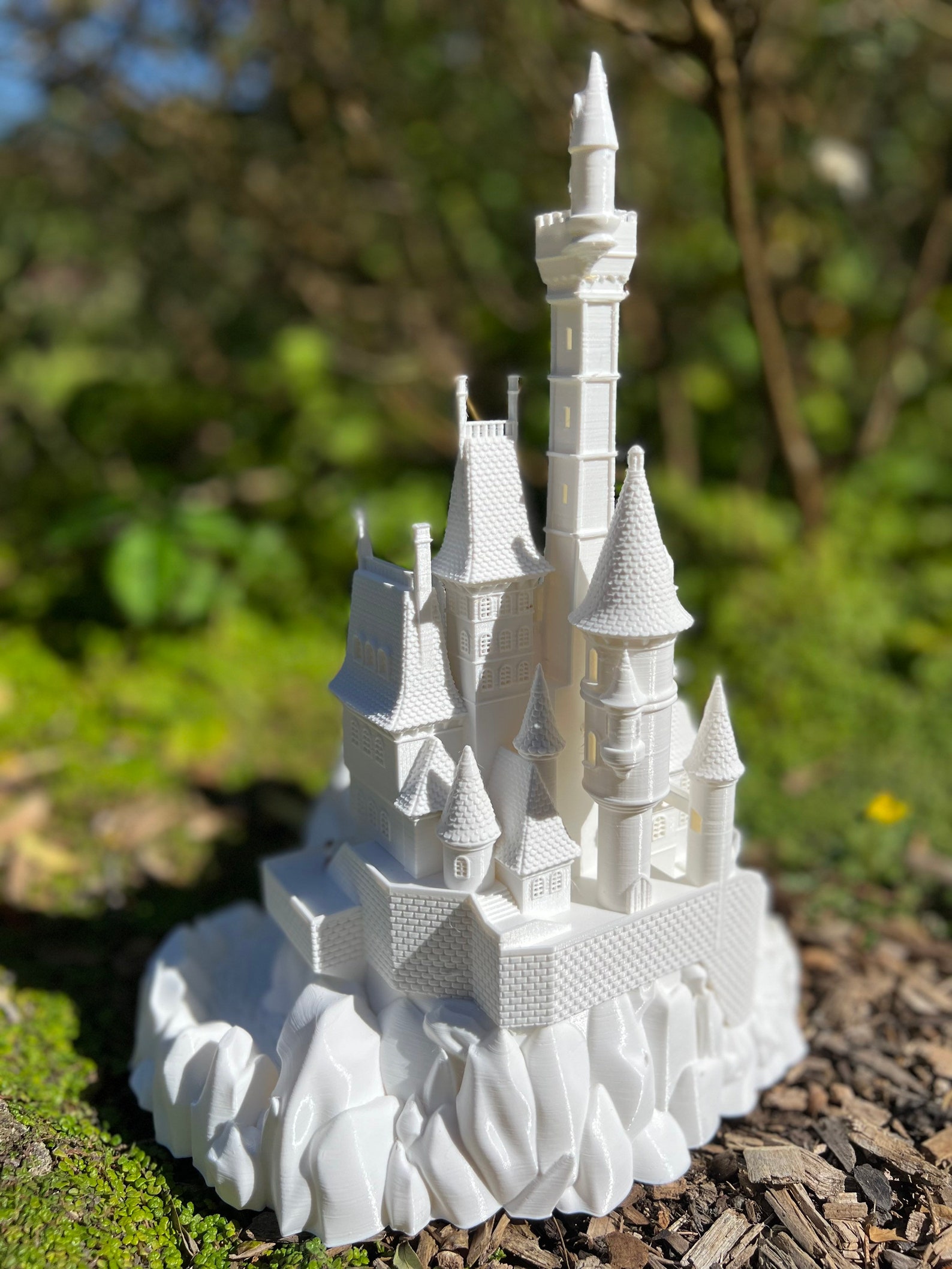 Miniature Beast Castle N (1/160) Scale House Beauty! - Etsy