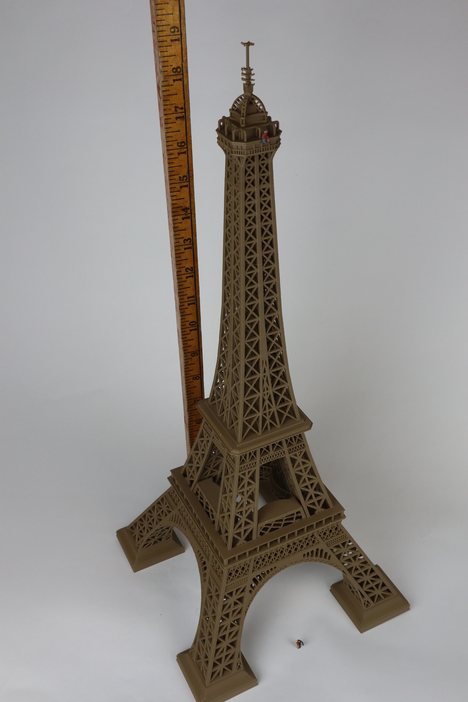 Miniature Detailed Paris France Eiffel Tower Model 19-inches - Etsy