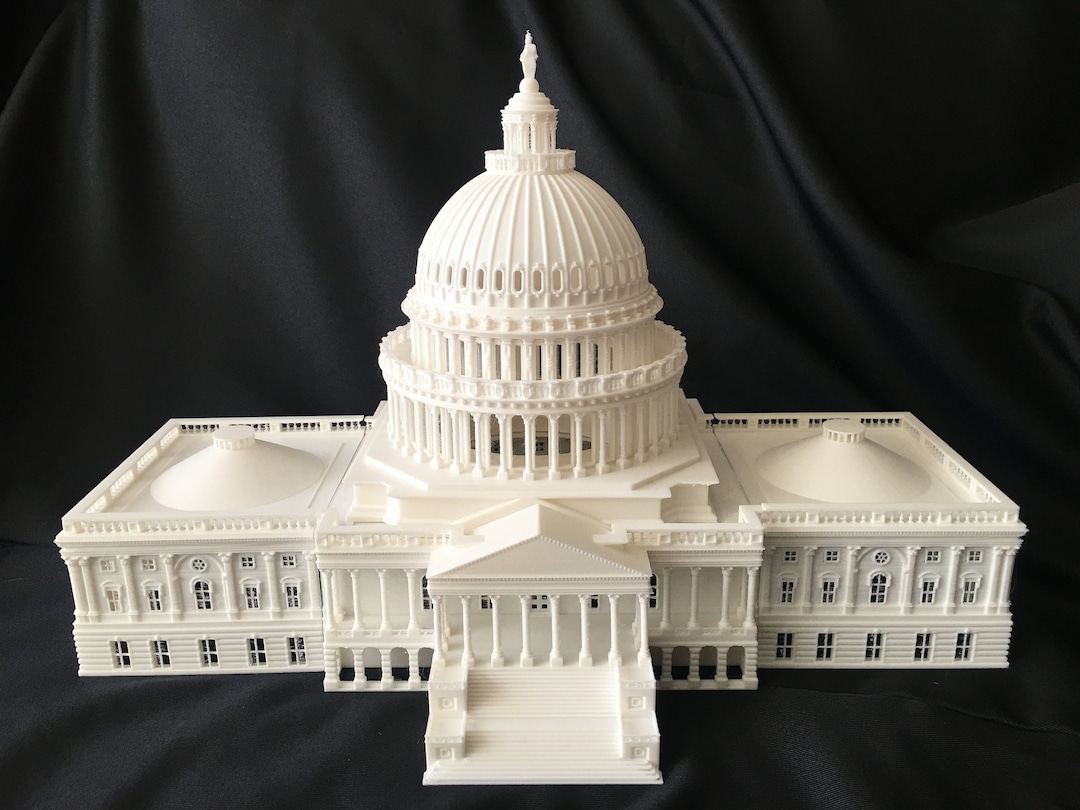 Miniature Washington DC Collection #1 Capitol Hill Dome Building HO ...