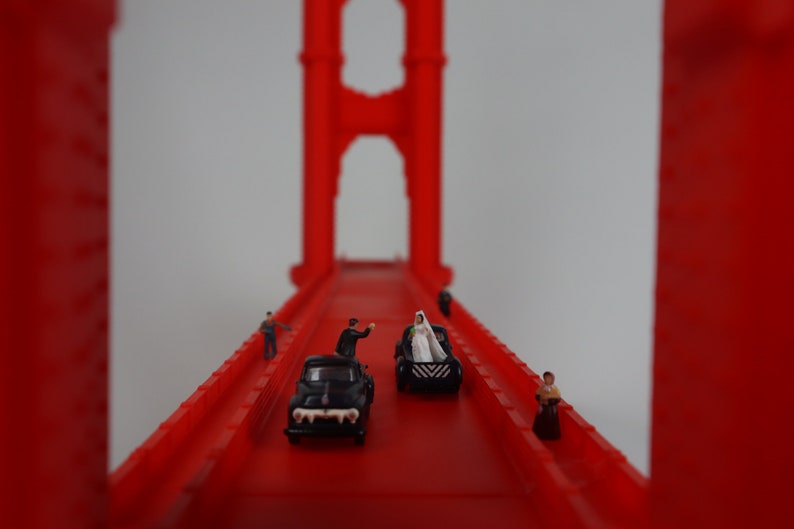 Miniature Scale Model San Francisco Golden Gate Bridge - Etsy