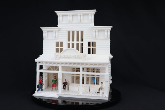 Large O-scale 1:48 Miniature Old West Frontier General Store | Etsy