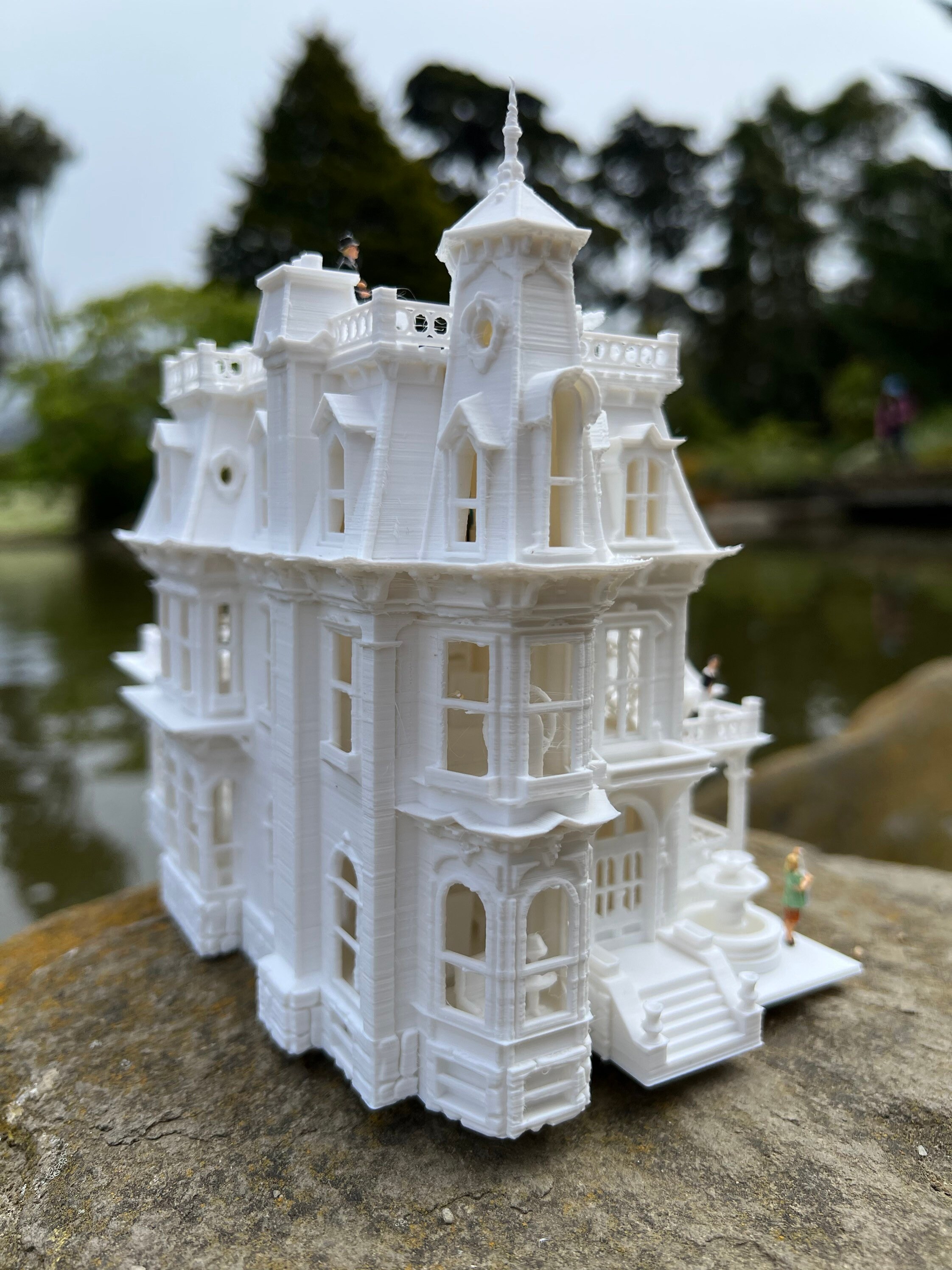 Victorian Miniature 14 captain Hightower Mansion - Etsy