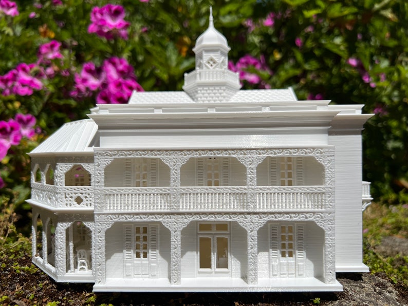 Miniature Ho-scale Port Royal Estate of New Orleans Assembled - Etsy