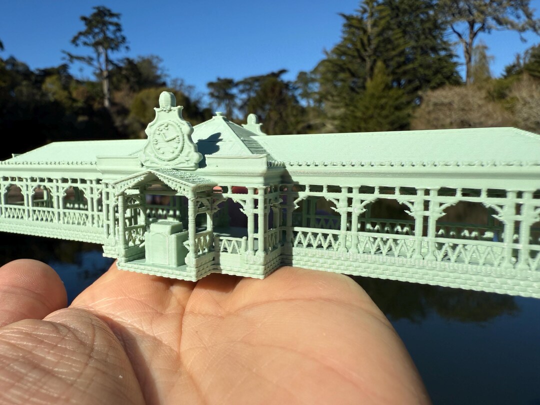 Miniature N-scale Riverboat Dockhouse Theme Park - Etsy