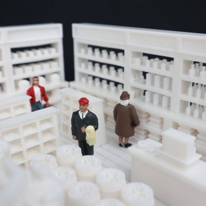 Large O-scale 1:48 Miniature Old West Frontier General Store Built ...