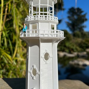 Miniature Victorian #10 Lighthouse Tower N Scale 1:160 White - Etsy