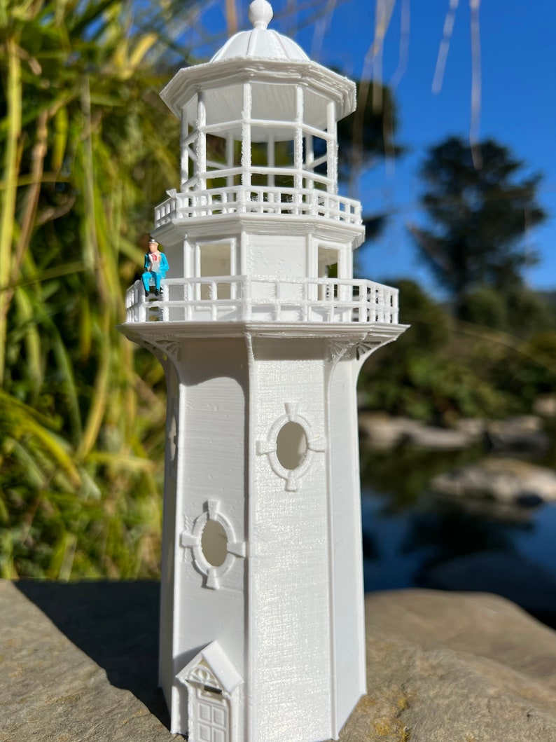 Miniature Victorian #10 Lighthouse Tower N Scale 1:160 White - Etsy
