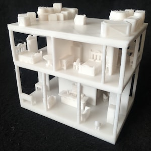 Ho-scale Miniature #15 Petticoat Hotel 1:87 Scale Built Assembled - Etsy