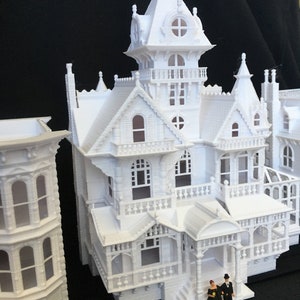 Miniature Victorian #5 Castle Tower House Train HO Scale - Etsy