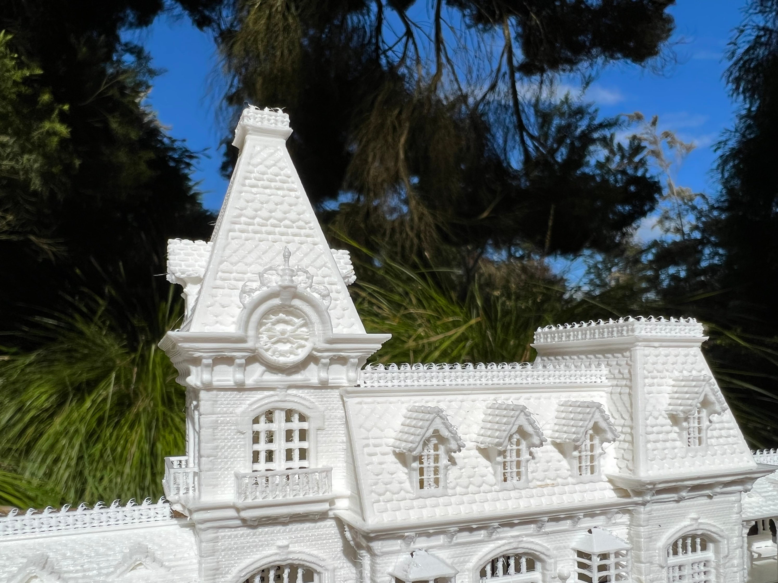 Small Miniature N-scale Victorian 36 Main Street Station | Etsy