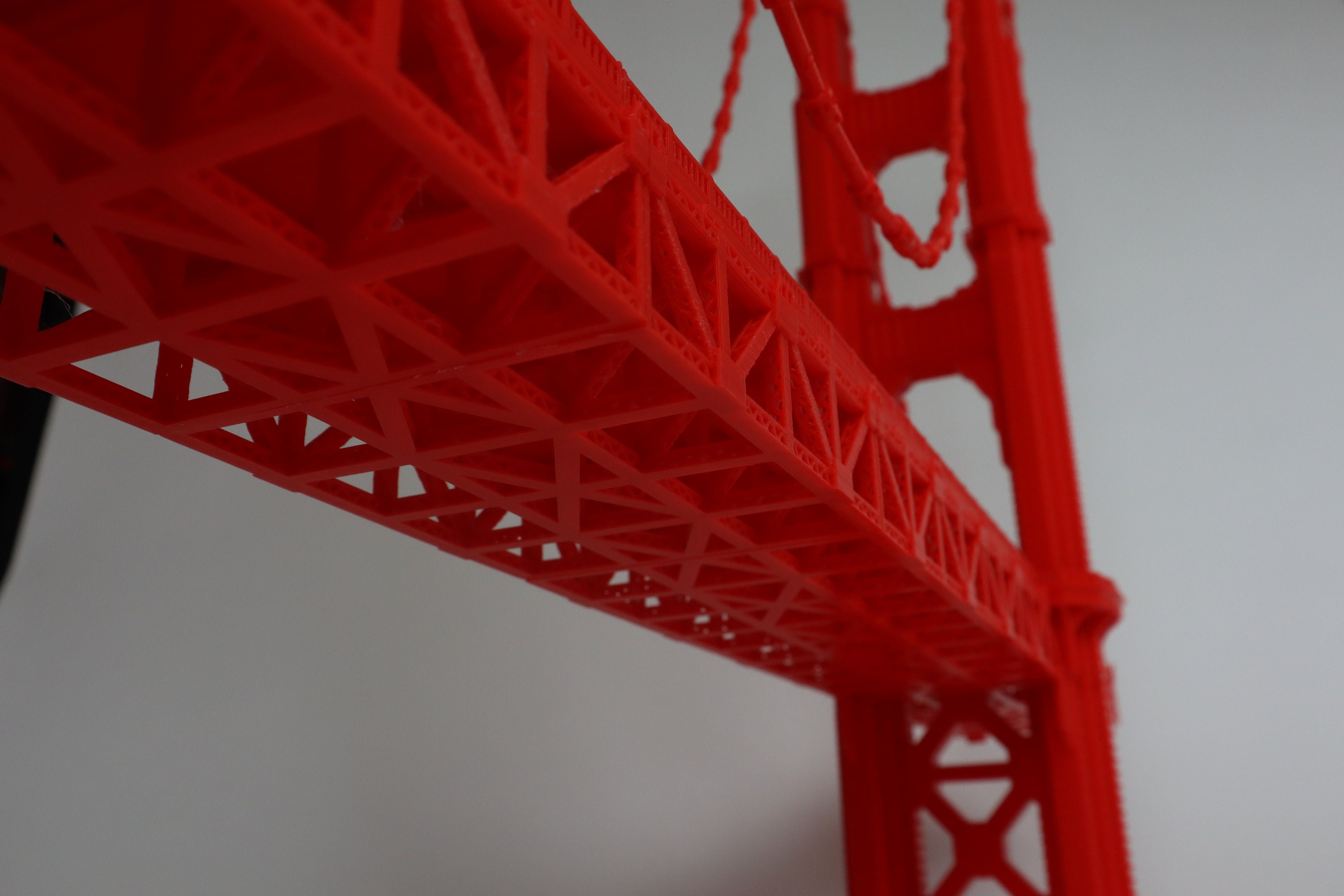 Miniature Scale Model San Francisco Golden Gate Bridge (ho-scale ...