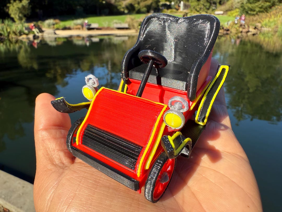 COLOR Miniature Mr. Toad’s Car Ride Vehicle Theme Park Built W/seating ...