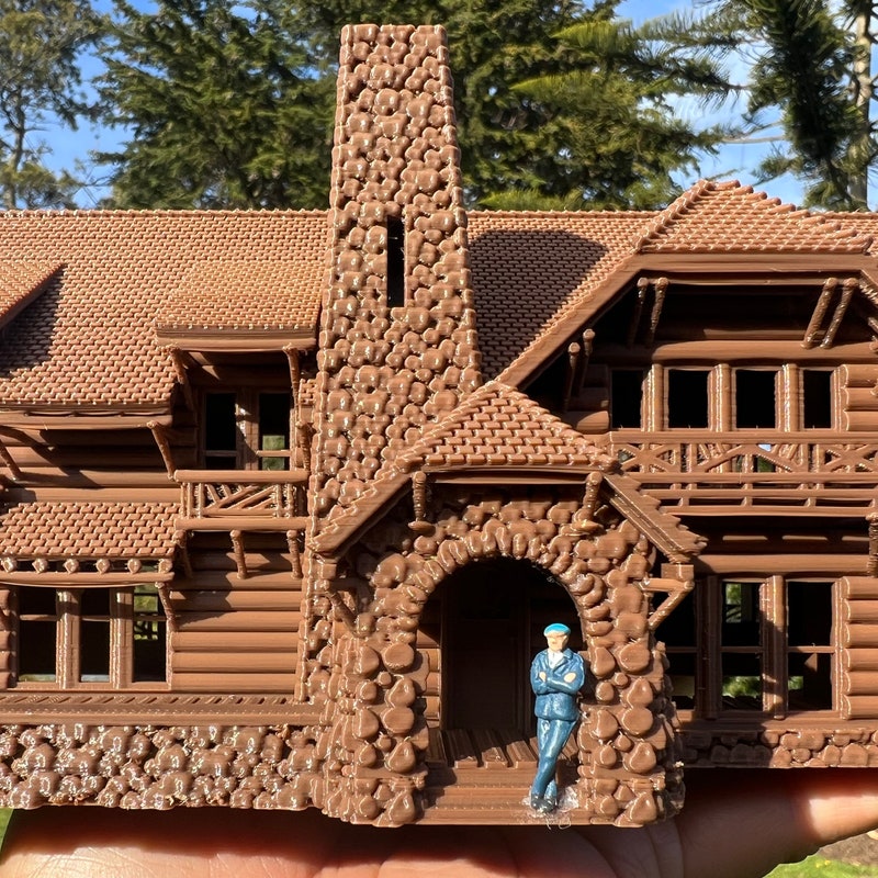 Ho Scale Background Building - Etsy