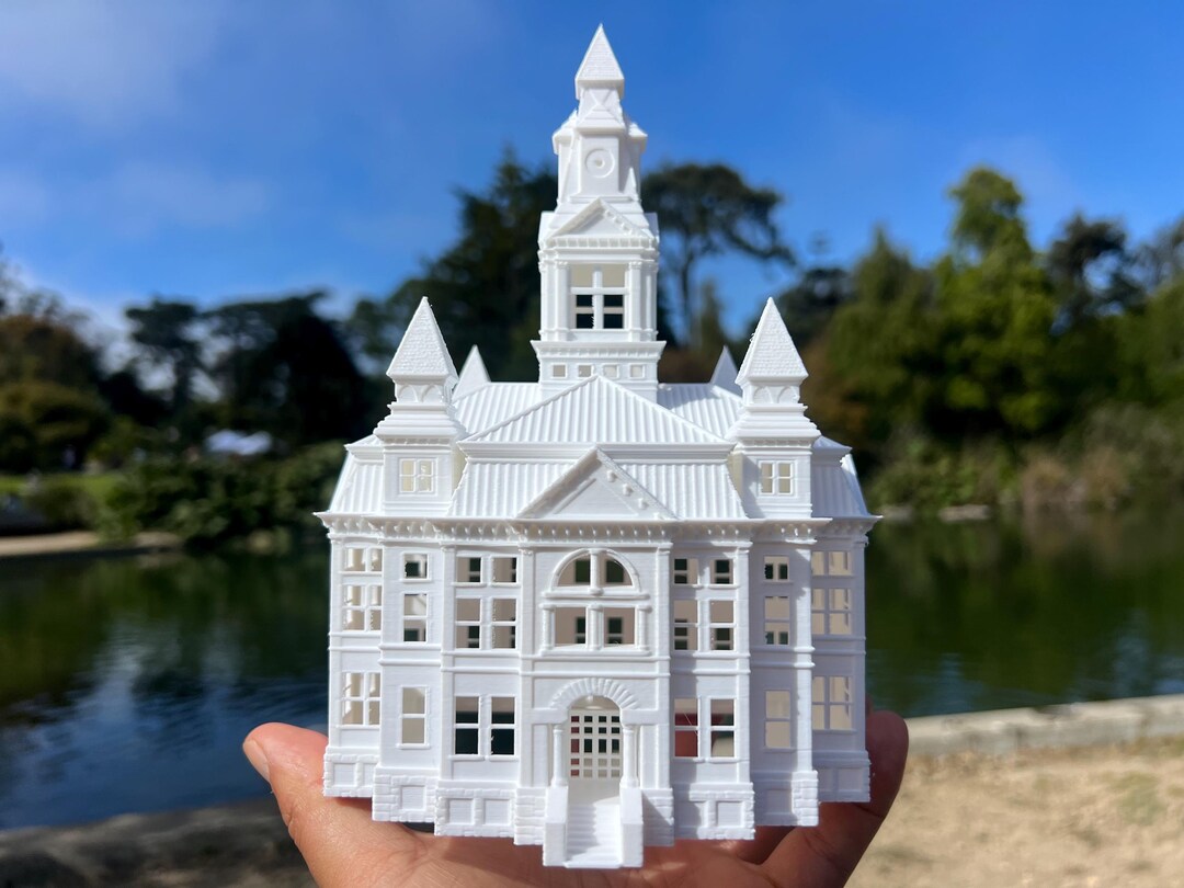 Miniature Bellingham Tower N Scale 1:160 White Whatcom County ...