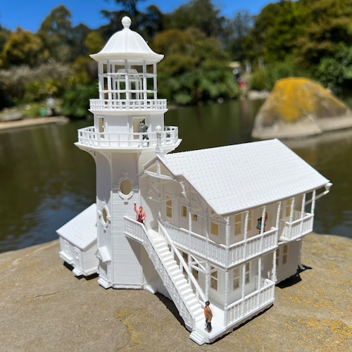 Miniature Victorian 10 Lighthouse Train Layout HO Scale - Etsy