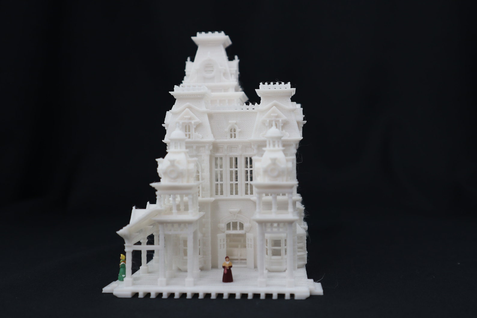 SMALL N-scale Miniature Assembled Miniature Victorian Station | Etsy