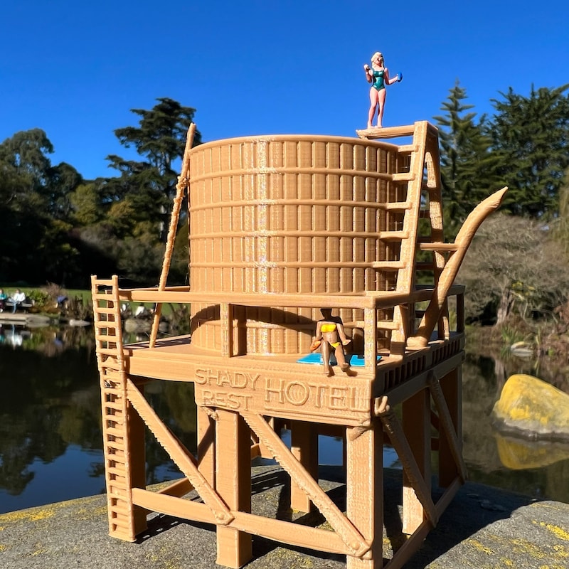 Ho Scale Water Tower - Etsy