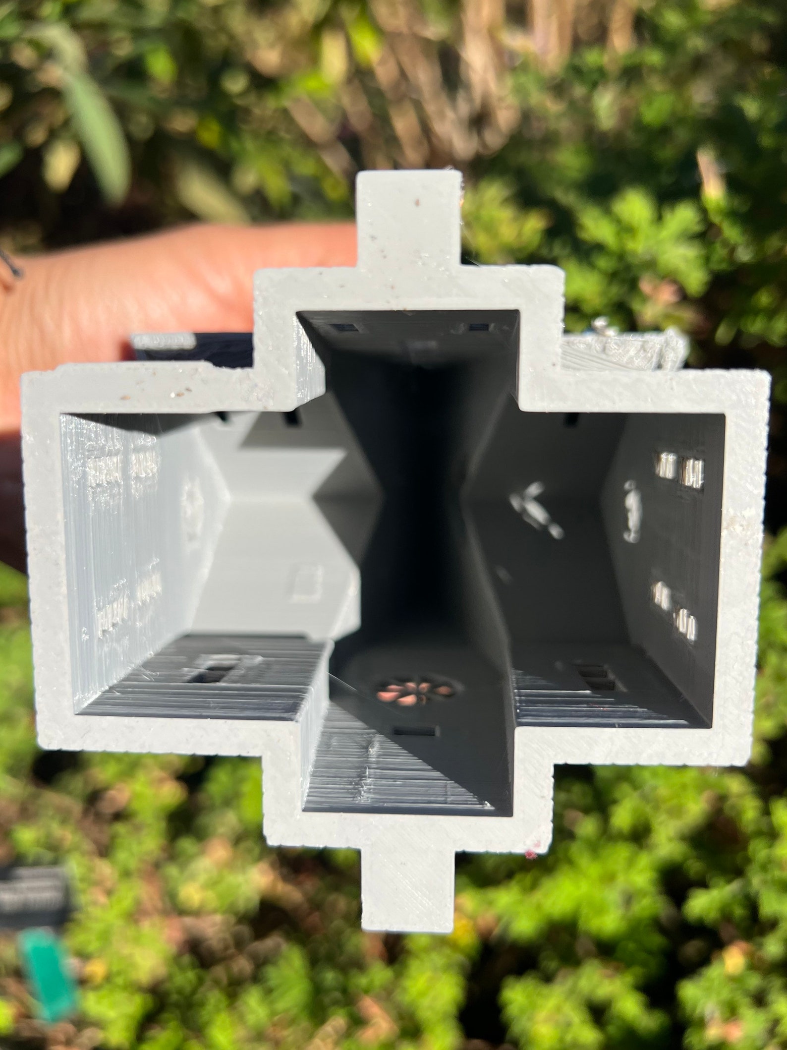 Miniature Gray N-scale Gru Villain House Gothic Victorian - Etsy