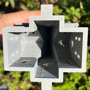 Miniature Gray N-scale Gru Villain House Gothic Victorian Minion ...