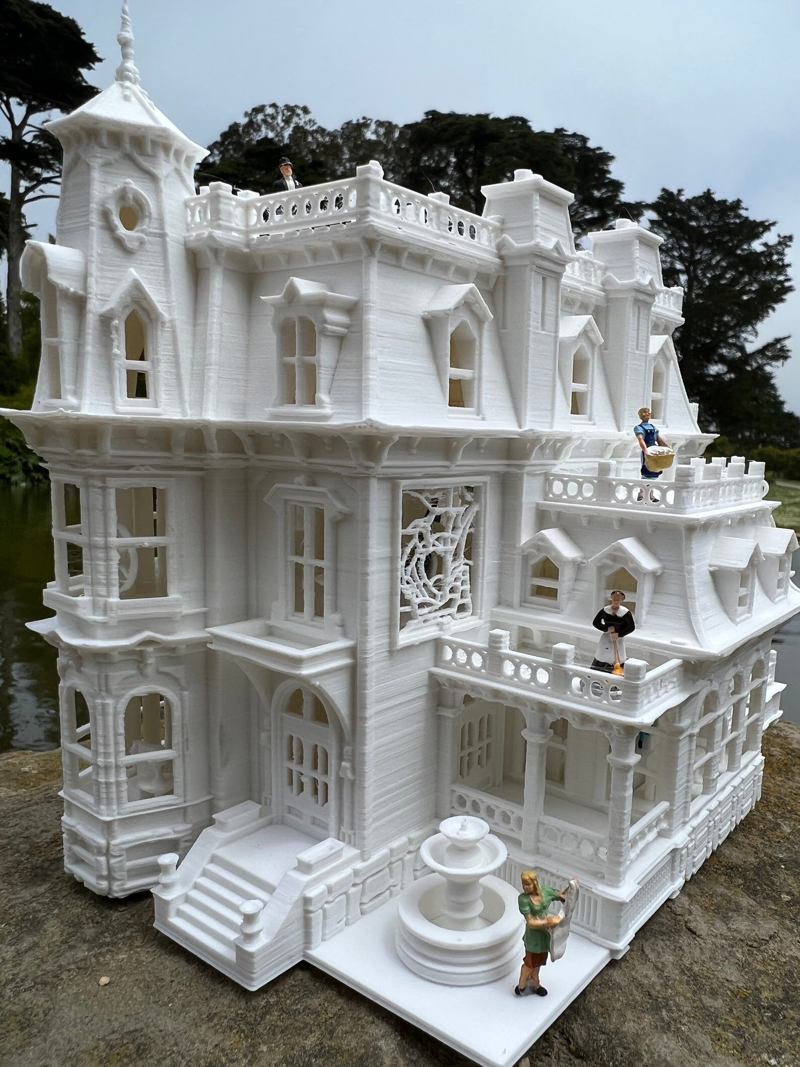 Victorian Miniature 14 captain Hightower Mansion - Etsy