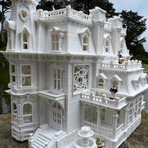 Victorian Miniature #14 "captain Hightower Mansion" Sea Nautical Themed ...