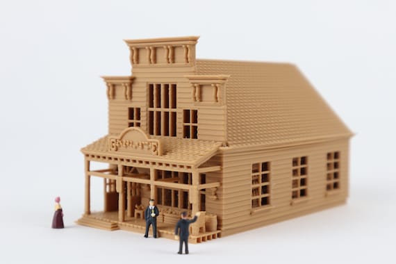 Small Miniature Old West General Store Assembled N-scale 1:150 - Etsy