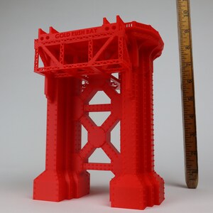 Miniature Scale Model San Francisco Golden Gate Bridge (ho-scale ...